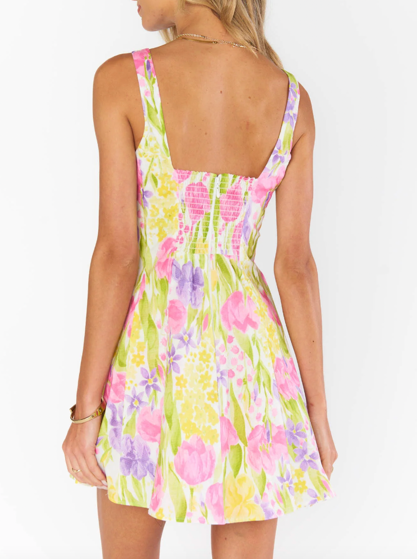 Prim Rose Mini Dress - Blooming Tulips | Salt Nantucket – Salt Boutique